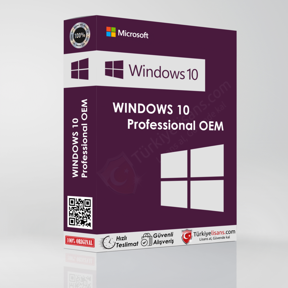 Windows 10 Professional OEM – Türkiye Lisans